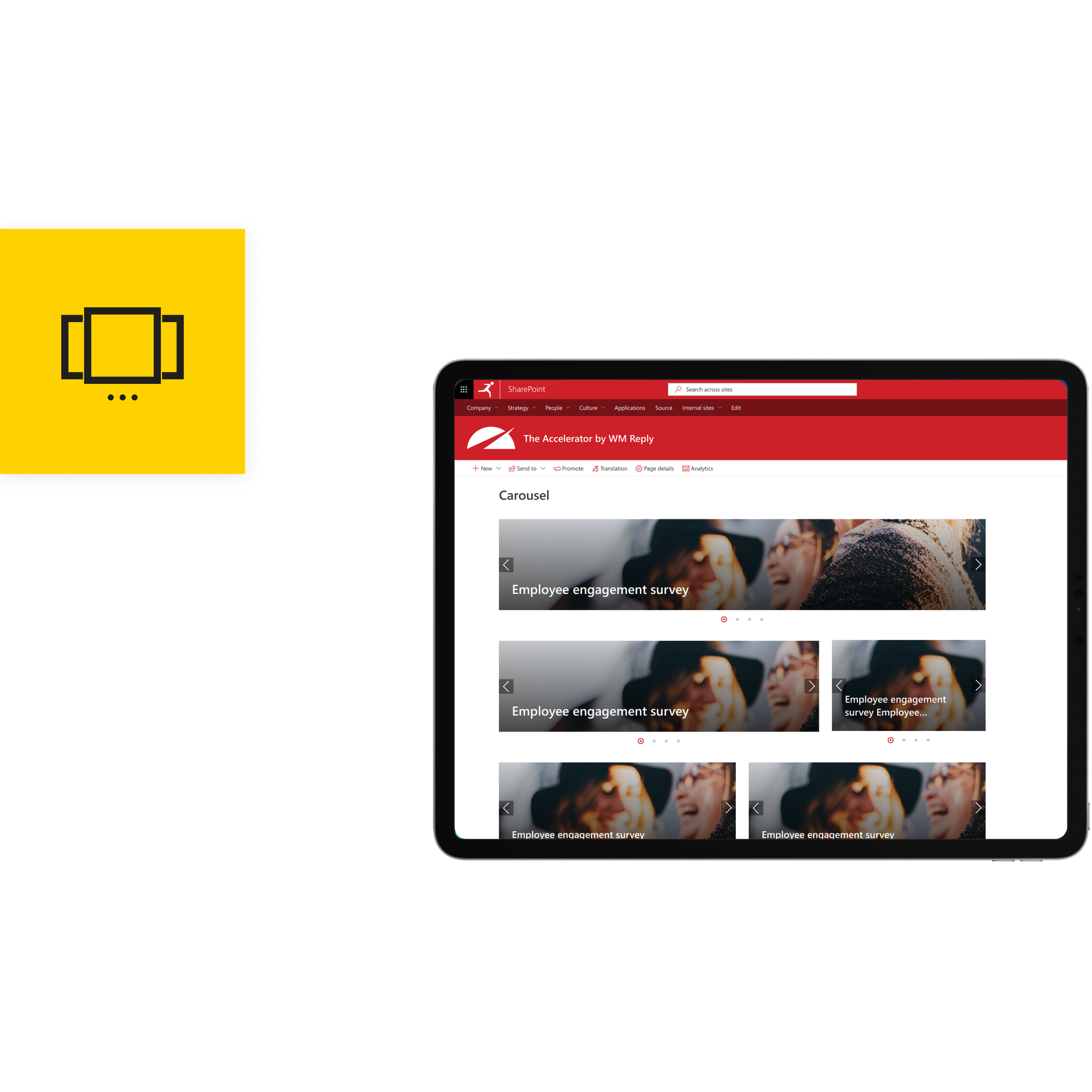 Accelerator 365 by Reply - Carousel