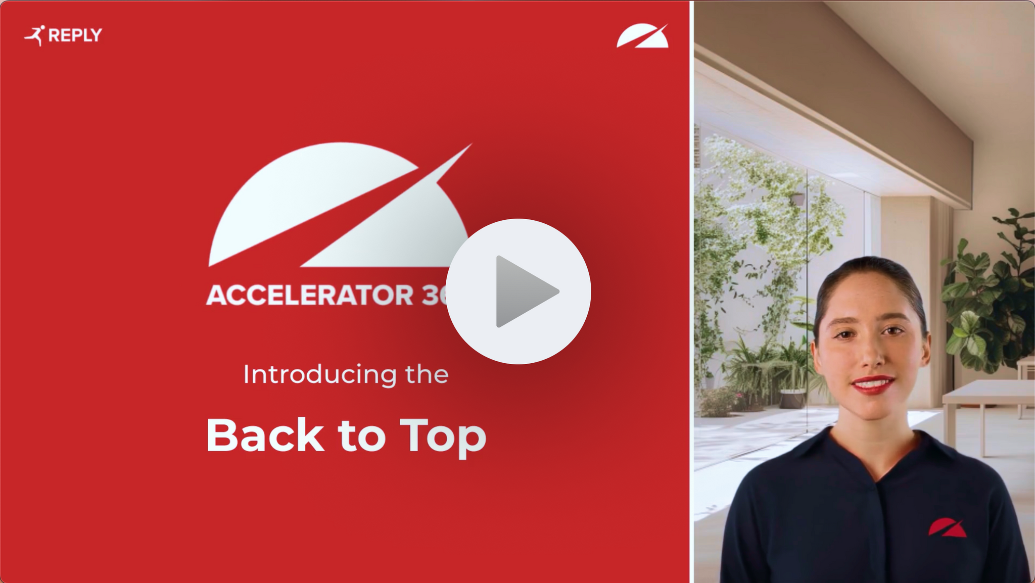 Accelerator 365 by Reply - Back to Top