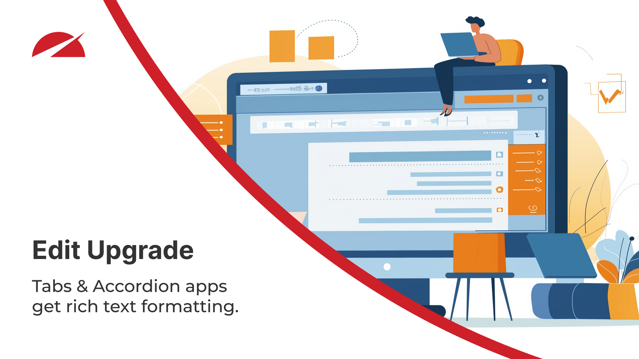 Accordion and Tabs - Advanced rich text editor