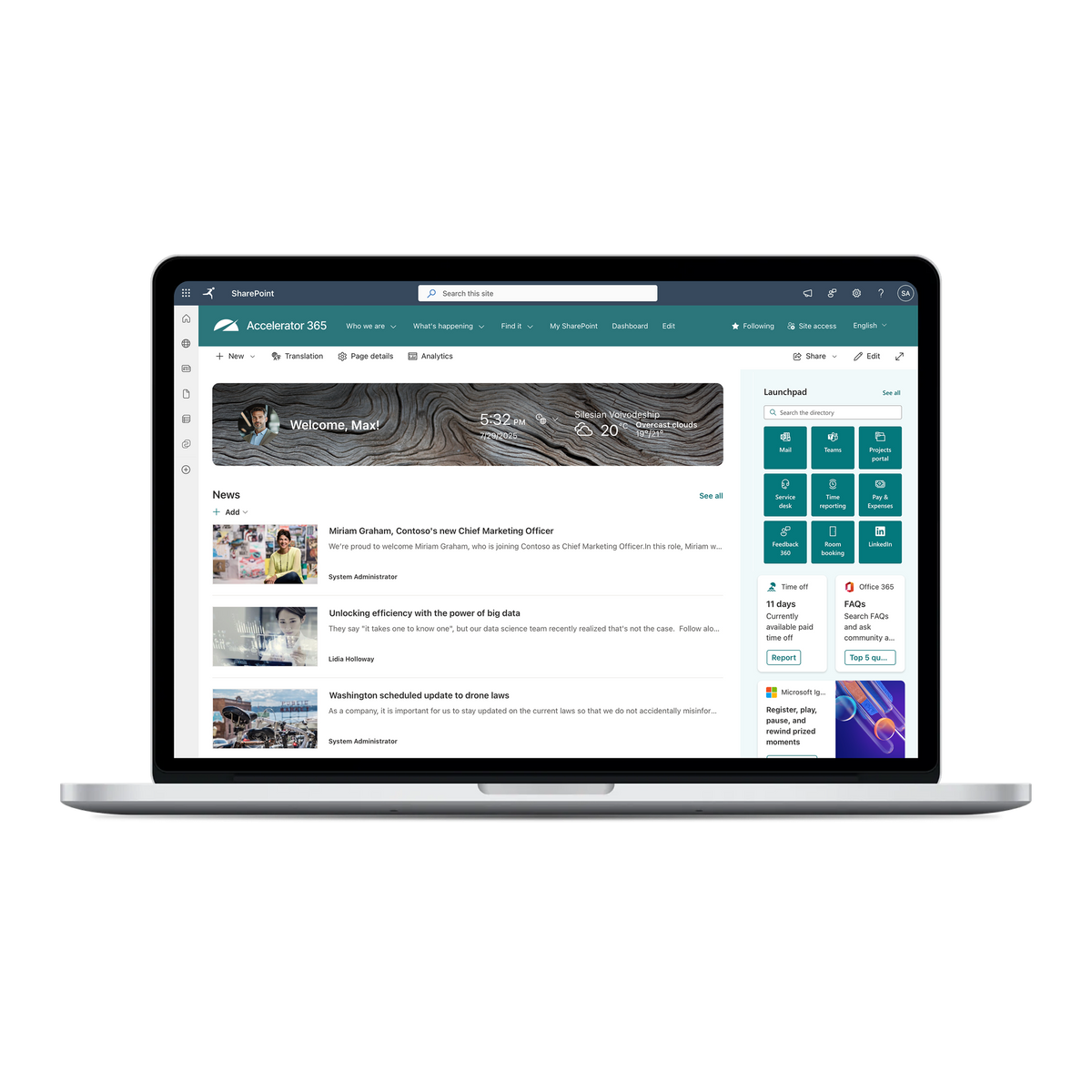 Accelerator 365 by Reply - Welcome