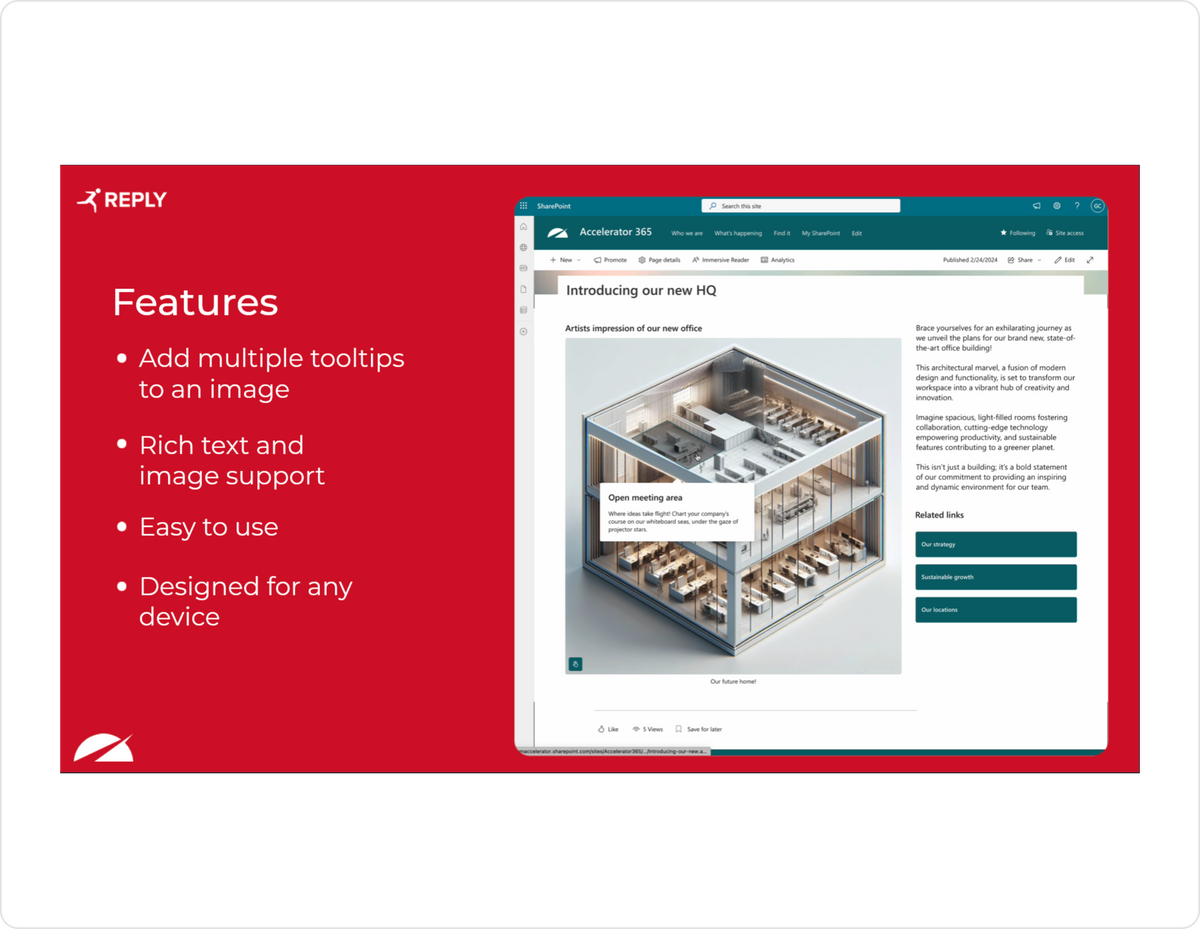 Accelerator 365 by Reply - Image Map
